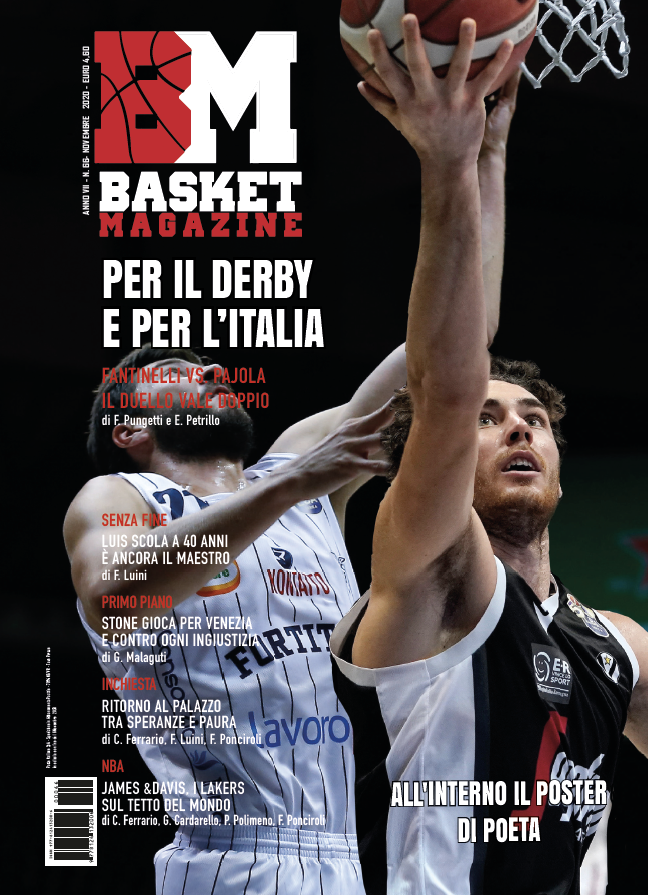 Ecco la copertina locale di Basket Magazine - Basket Magazine