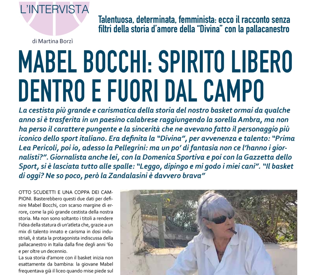 BM 81: Mabel Bocchi, straordinaria giocatrice del passato che sta al ...