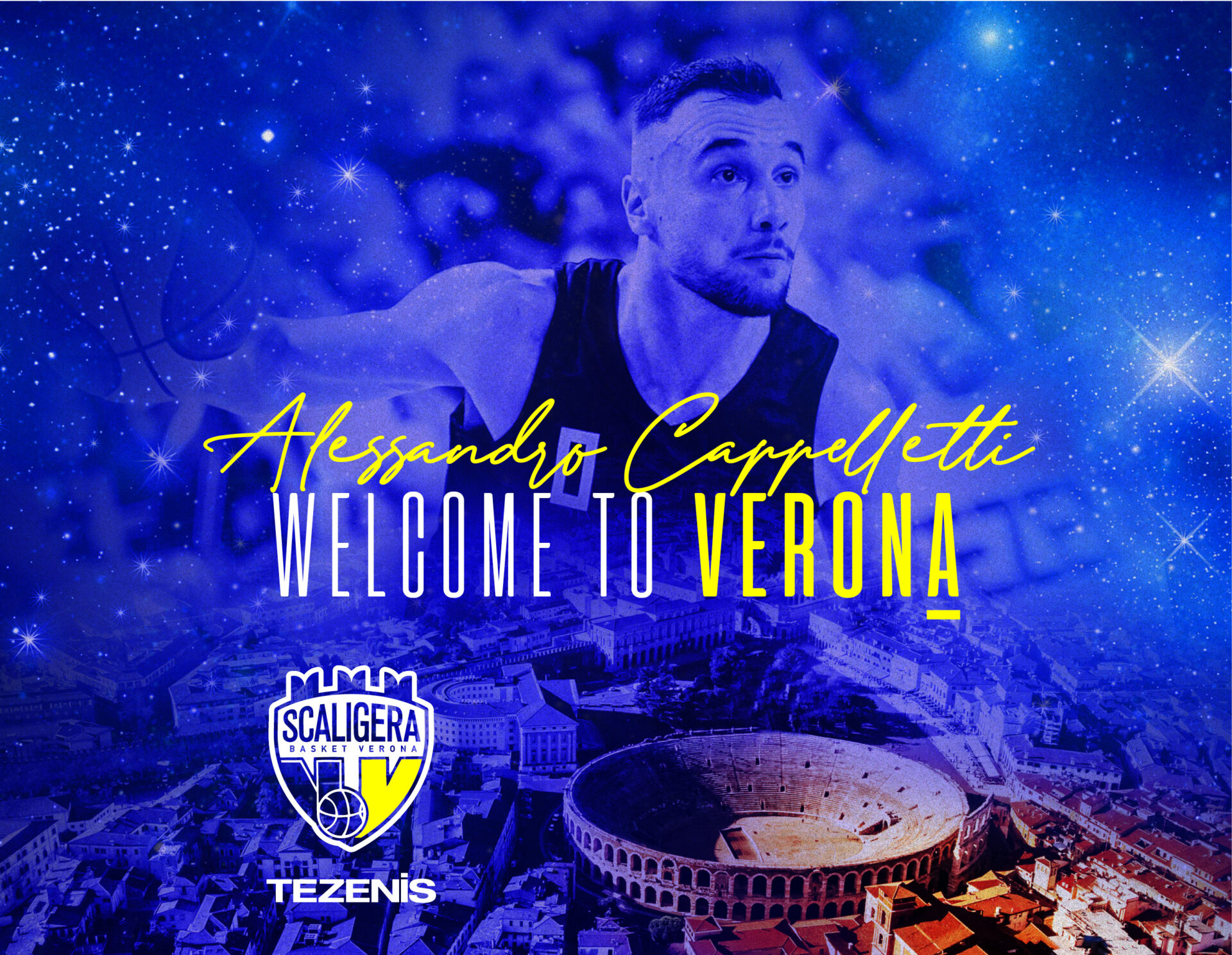Verona, ufficiale l'ingaggio di Alessandro Cappelletti - Basket Magazine
