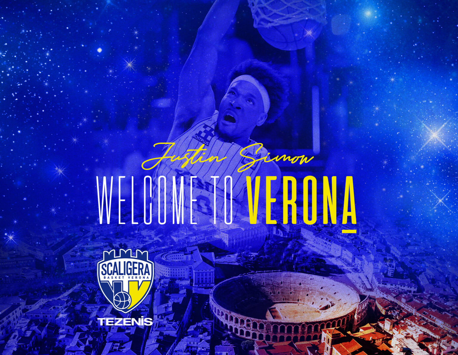Verona, firmato Justin Simon - Basket Magazine