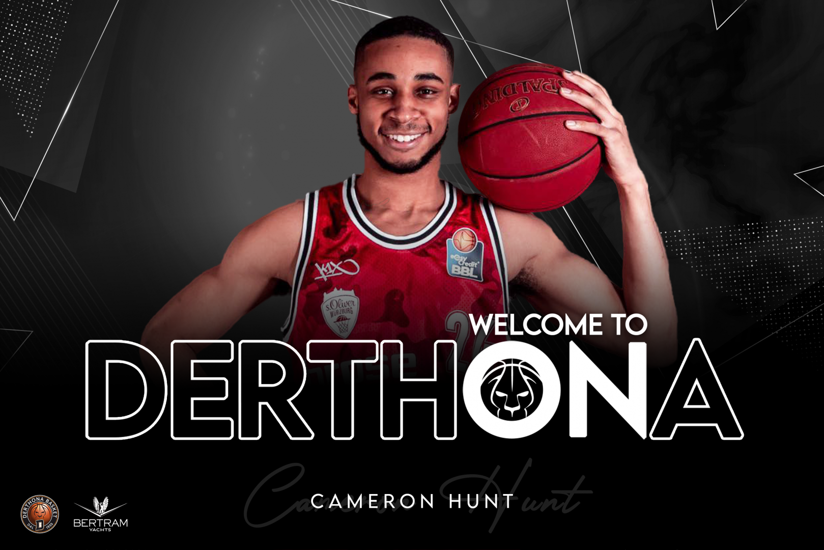 Tortona, ufficiale la firma di Cameron Hunt - Basket Magazine