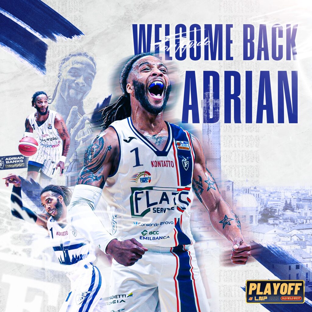 Ufficiale: Adrian Banks torna alla Fortitudo Bologna - Basket Magazine