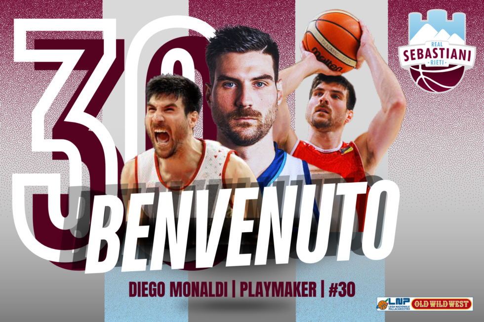 Diego Monaldi è un nuovo giocatore della Real Sebastiani Rieti, firmato ...