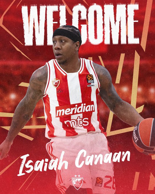 Isaiah Canaan lascia l'Olympiakos e firma un biennale con la Stella ...