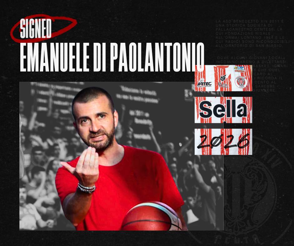 Cento, Emanuele Di Paolantonio è il nuovo head coach - Basket Magazine