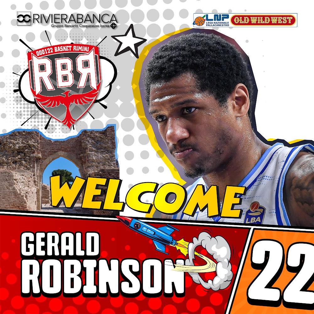 Rimini, ufficiale il colpo Gerald Robinson - Basket Magazine