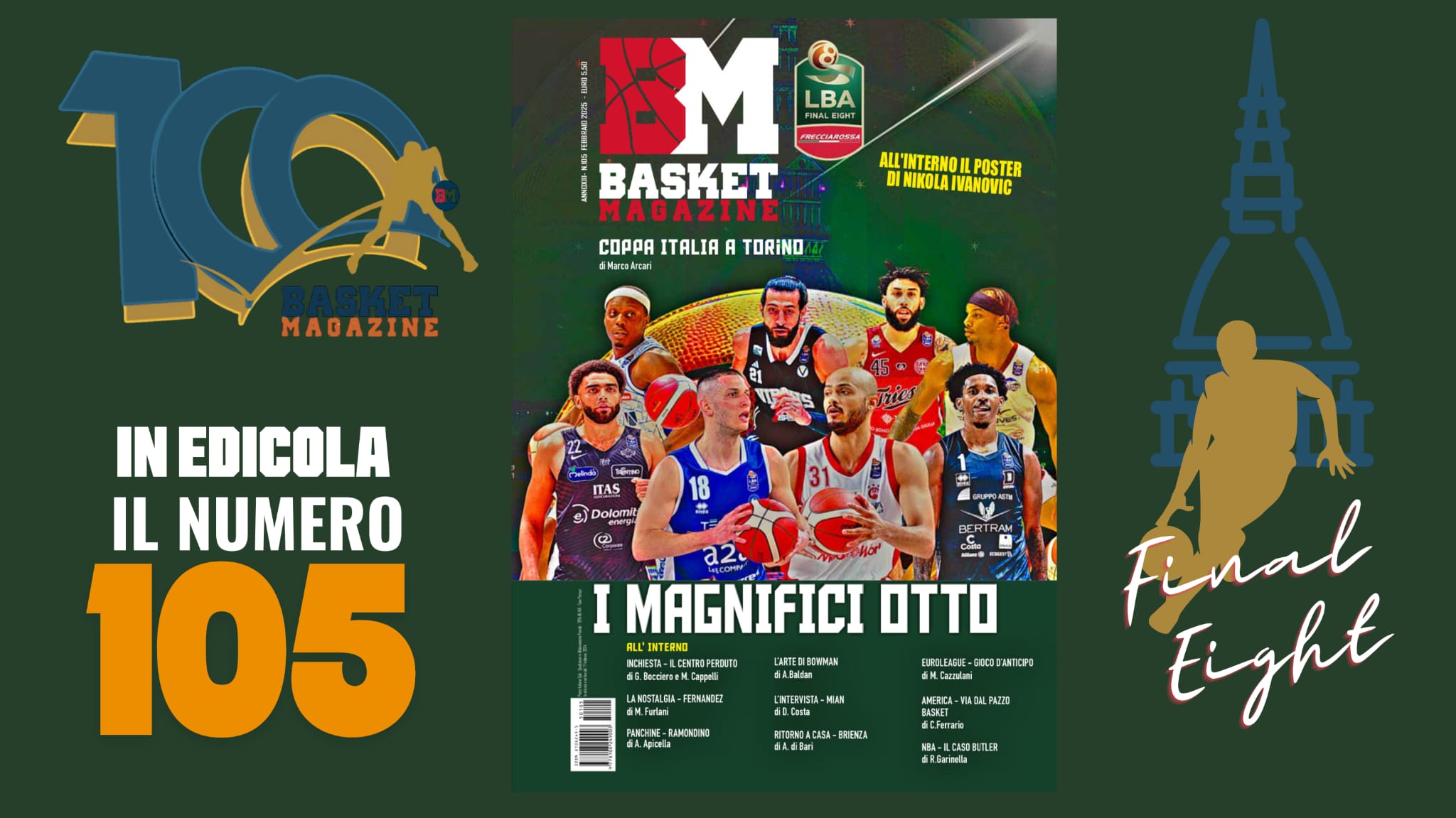 IL NUOVO NUMERO DI BM È IN EDICOLA! SPECIALE FINAL EIGHT POSTER DI ...